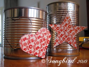 How to turn tins into lanterns - Songbird